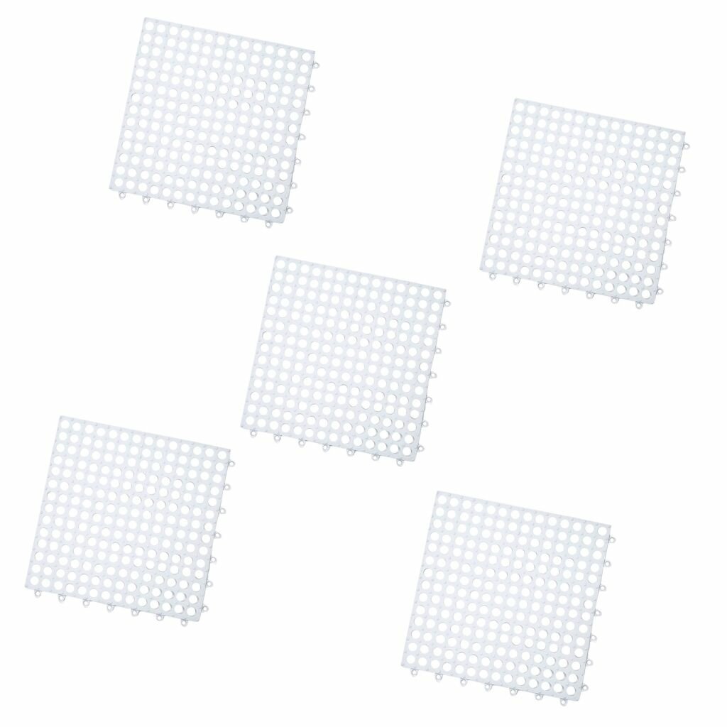 1/5/10 шт. сращиваемый напольный коврик с переплетающимися полыми гидрофобными нескользящими домашними ножками для унитаза