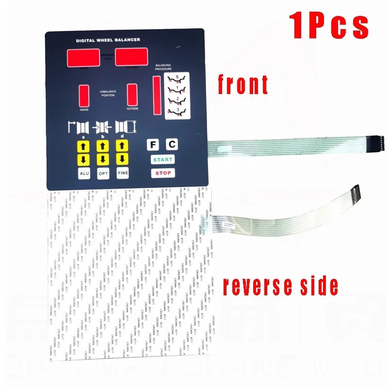 UNITE Автомобильный балансир шин Операционная панель U-500 цифровой балансир колес 1pcs