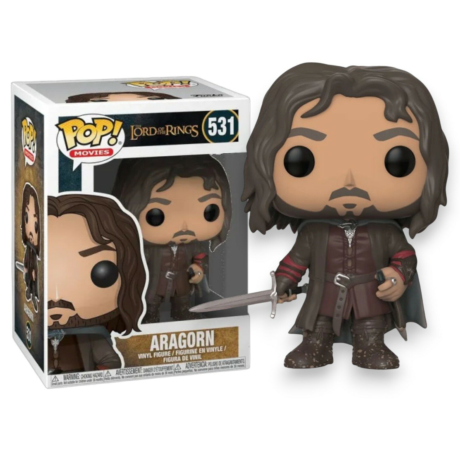Фигурка Funko Pop! коллекционная Арагорн "Властелин колец" 531 (Фигурка Фанко Поп)