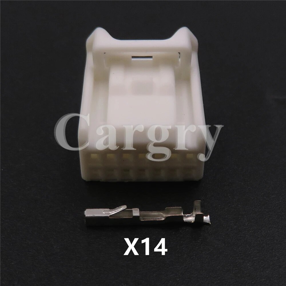 Автомобильный разъем гнездо 14P, 90980-12369, Цвет: 1 Set Female