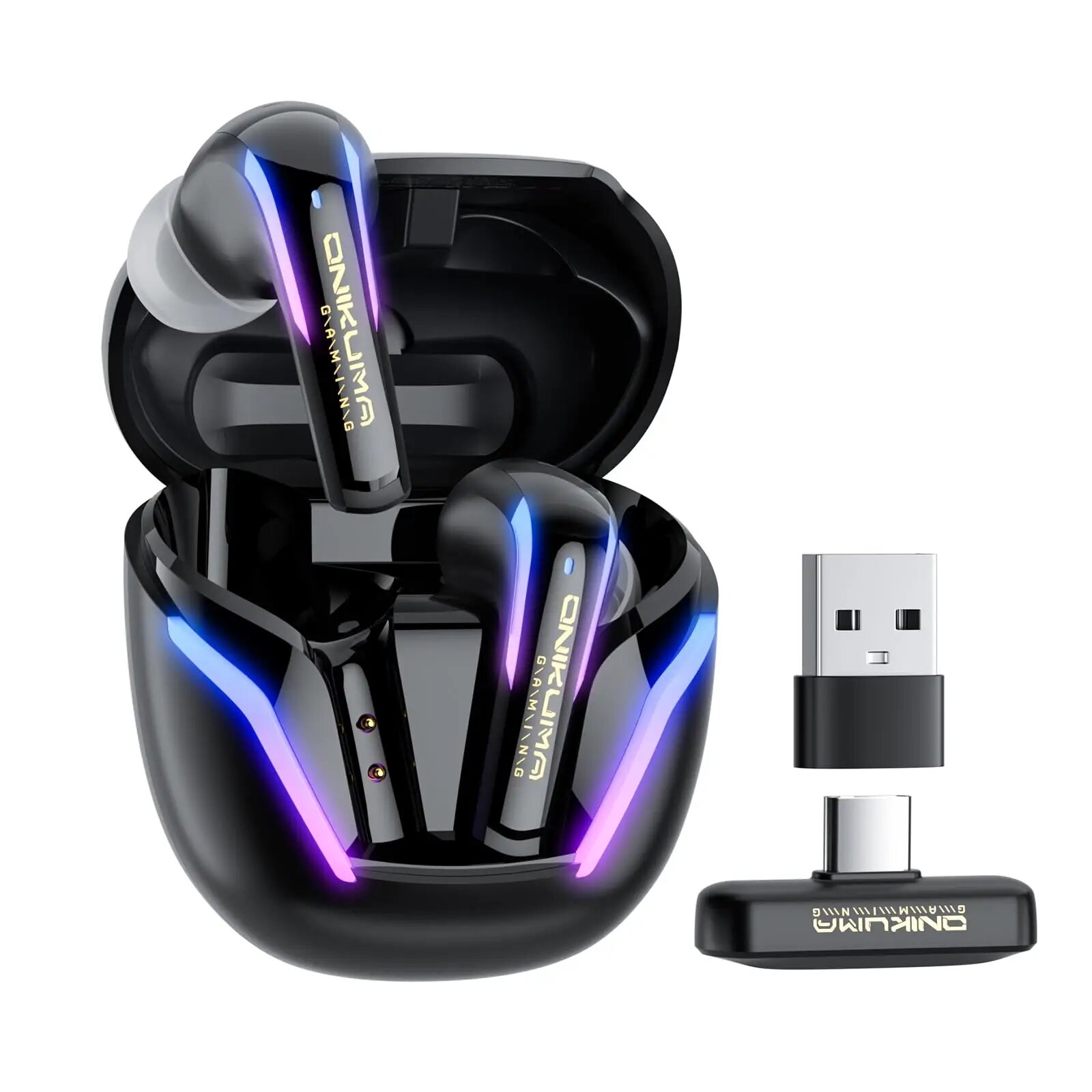 KLQ Bluetooth 5.4 наушники геймерам ENC plastic