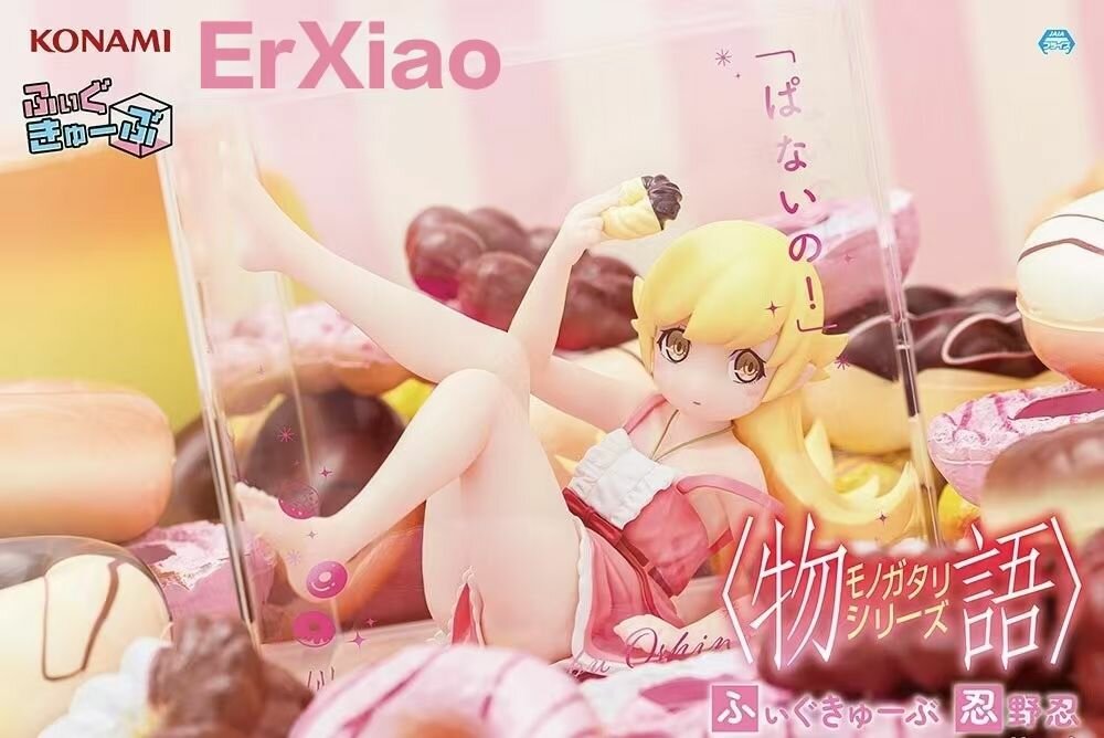 Фигурка KONAMI , Fig Cube , Monogatari Series , Shinobu Oshino 100mm