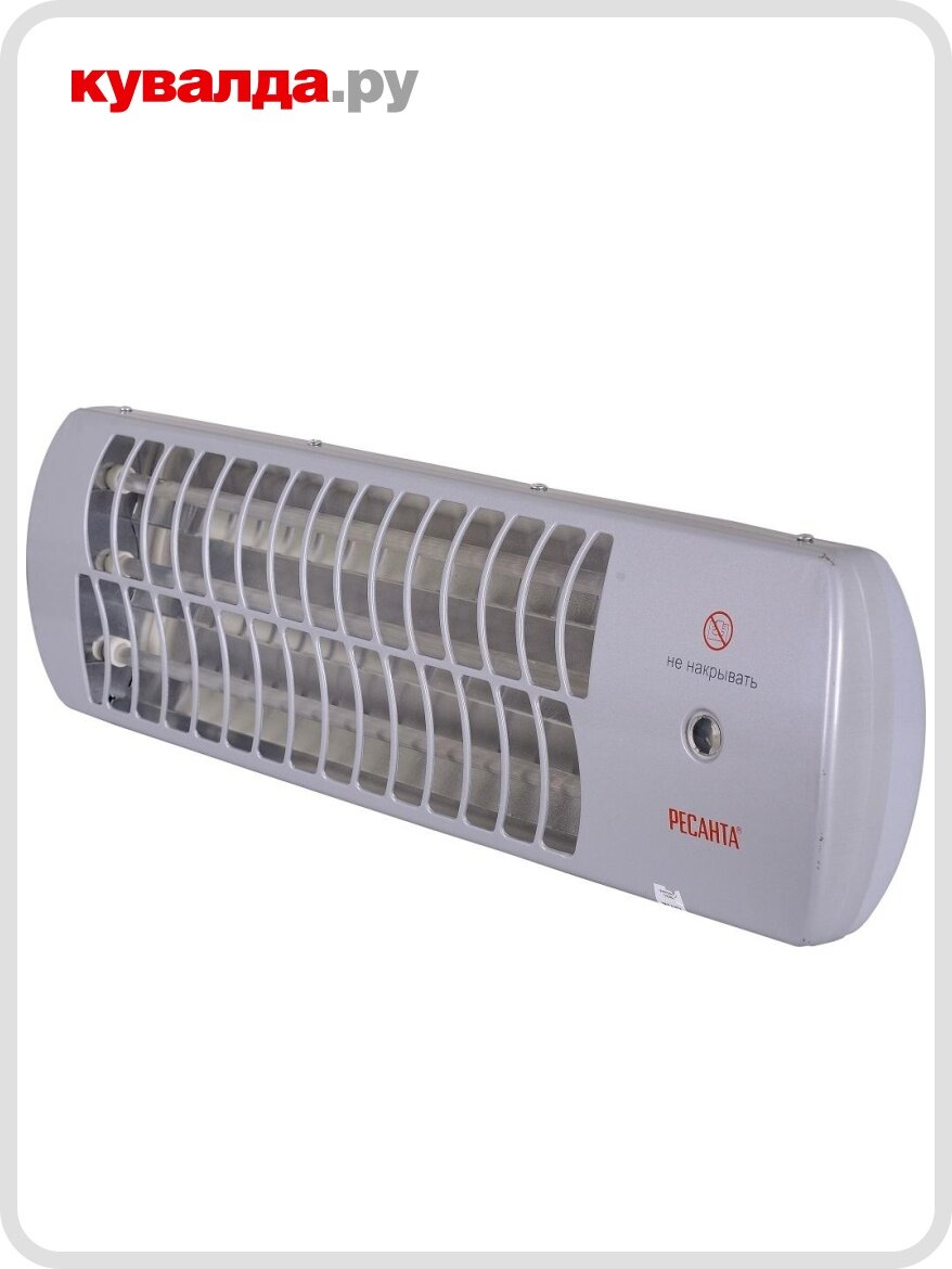 Инфракрасный обогреватель электрический Ресанта ИКО-1500Л (кварцевый)