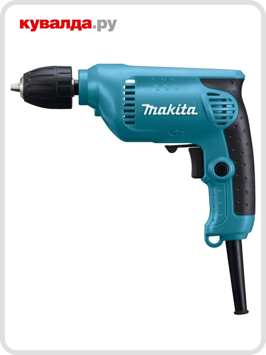 Дрель безударная сетевая MAKITA 6413 односкоростная