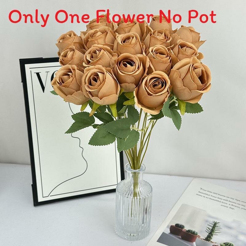 Декор для стен с розой шелк коричневый для свадебных фонов и фотостудий