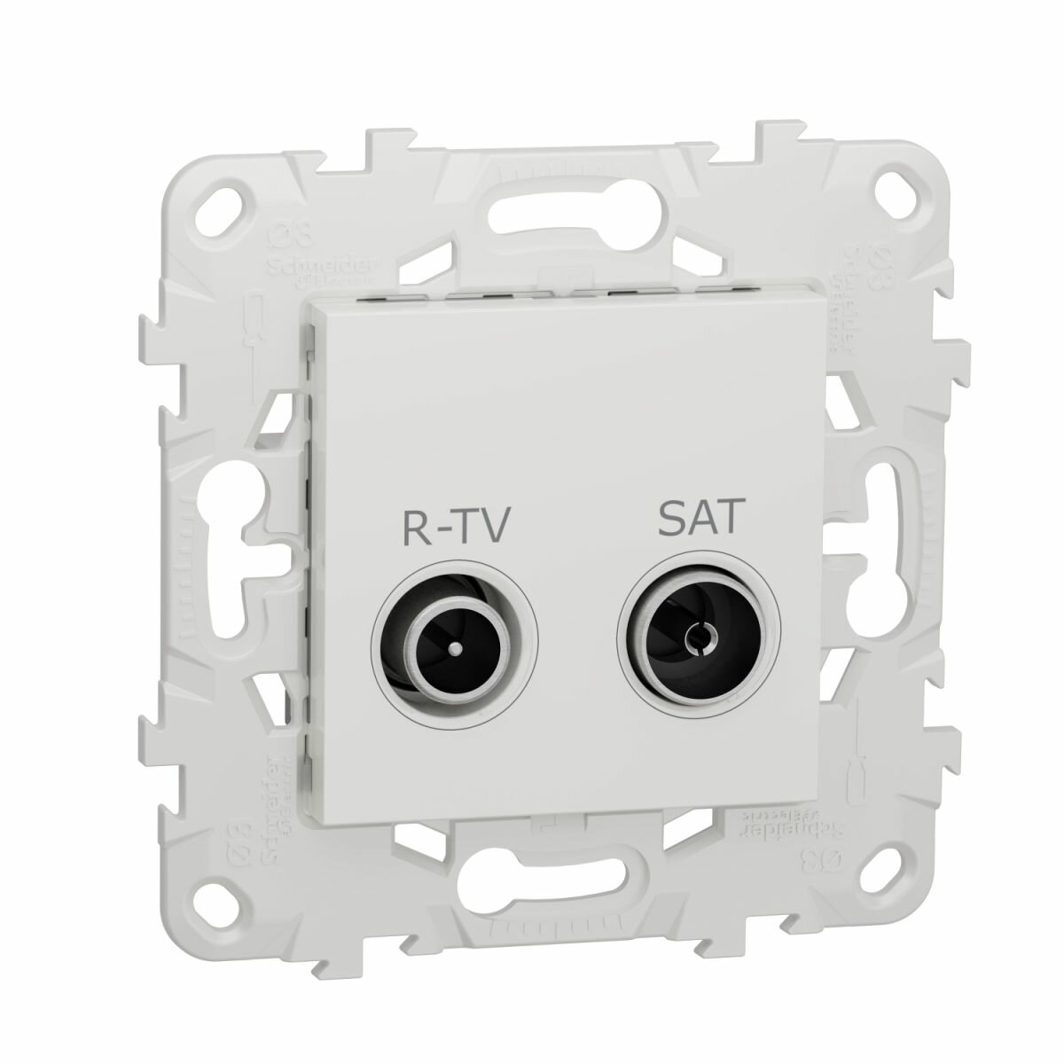 Unica New Бел Розетка R-TV/SAT одиночная NU545418