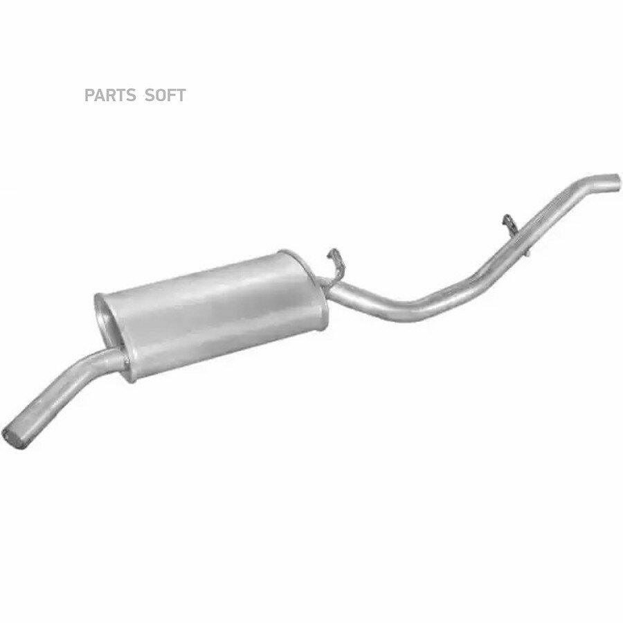 Глушитель задн часть FORD: FIESTA I 76-83 от официального дистрибьютора, POLMOSTROW, артикул 0816