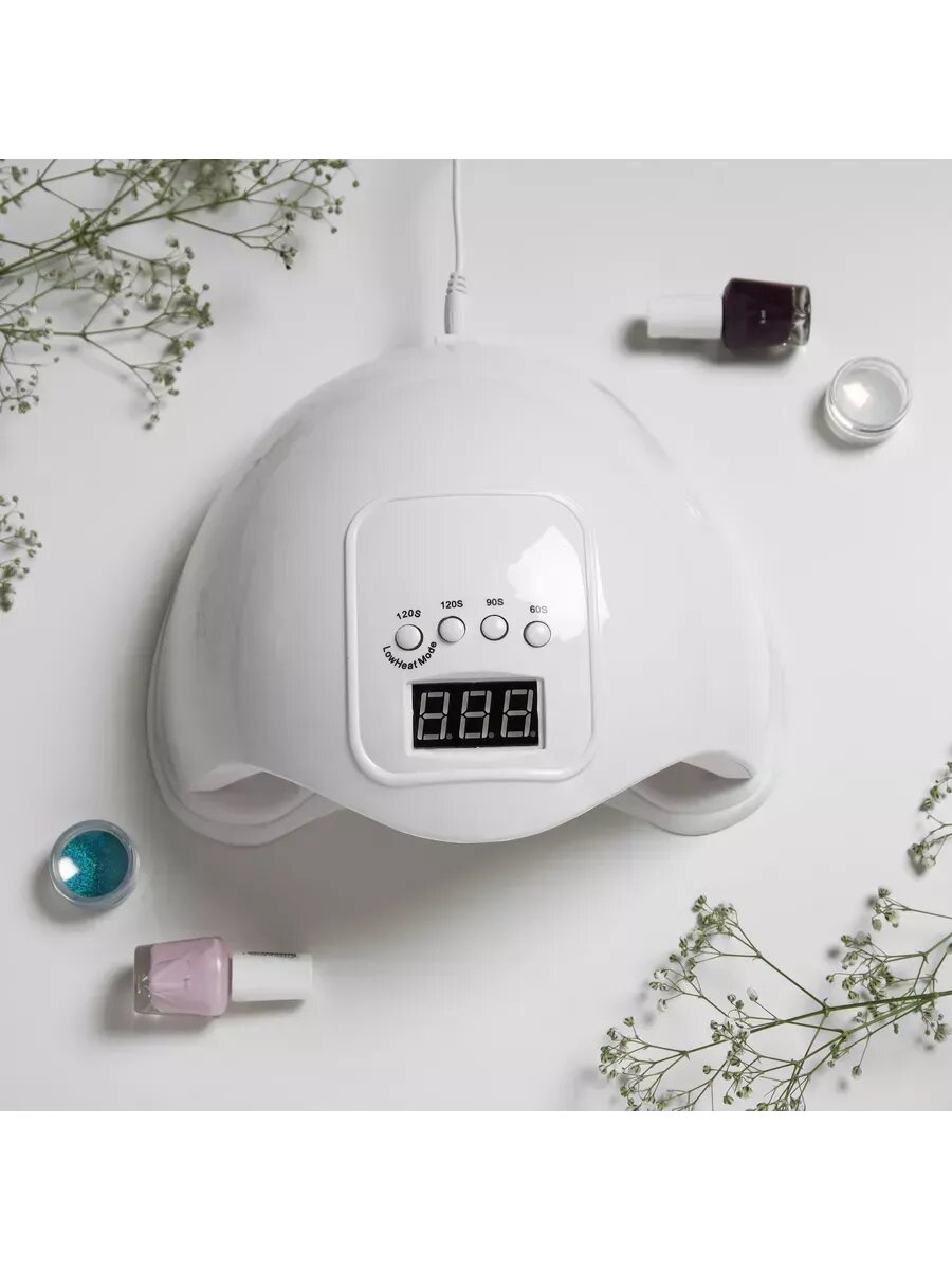 Лампа для маникюра гель лак, UV/LED, 48 Вт, 24 диода