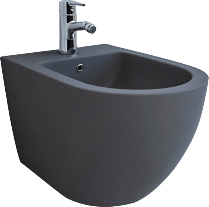 Биде подвесное Esbano Garcia ESVBGARCGM серое матовое