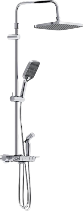 Душевая стойка Damixa Gala 953770000 с гигеническим душем, хром