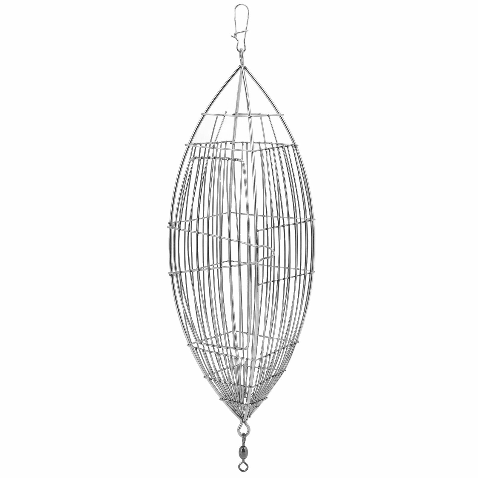 Клетка для приманки из нержавеющей стали, ловушка для карпа, корзина-кормушка, держатель для приманок для креветок, крабов и рыбы XXL