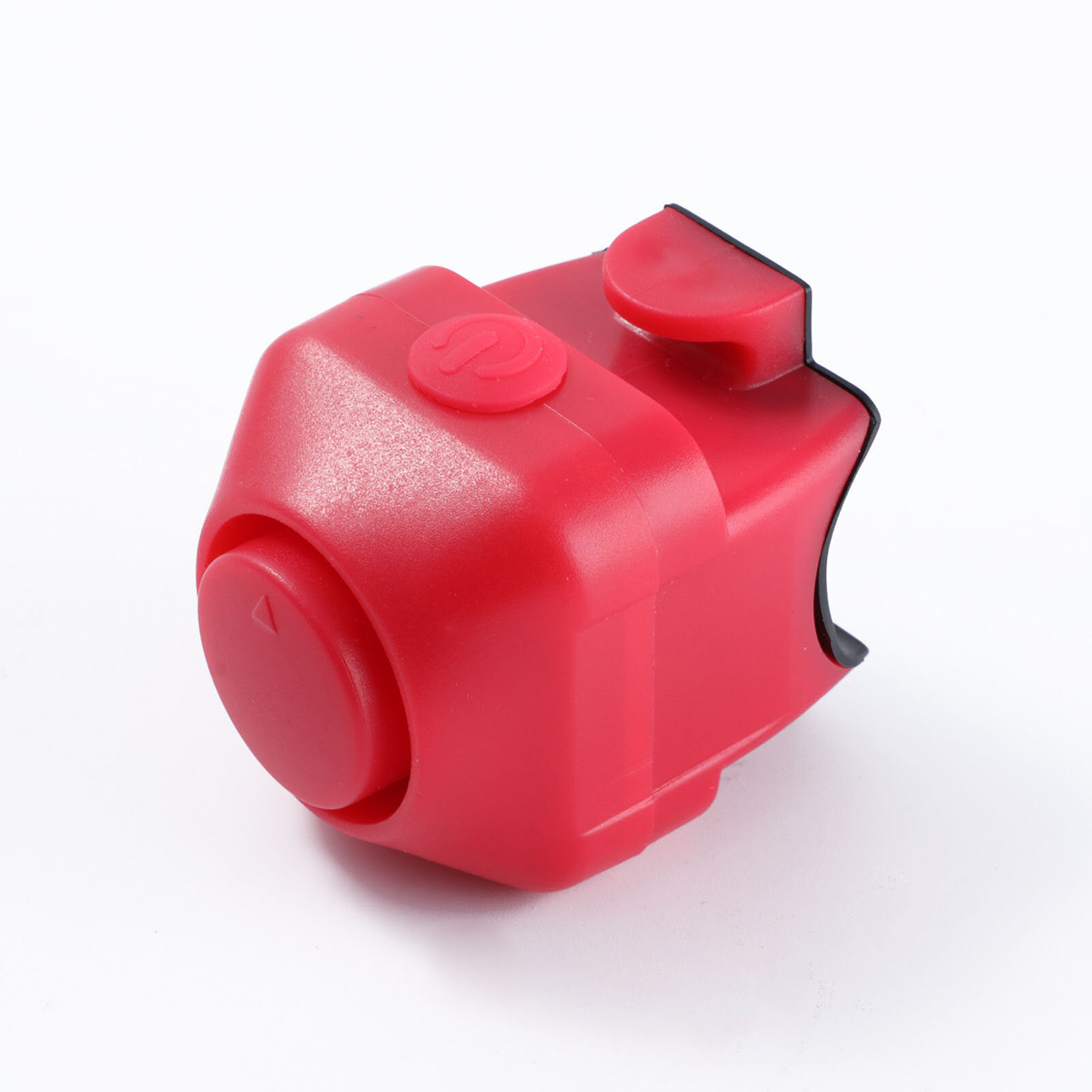 Электрический Велосипедный Звонок 130 ДБ Эластичный Силиконовый Низкое Энергопотребление для Горных Дорожных Велосипедов Красный