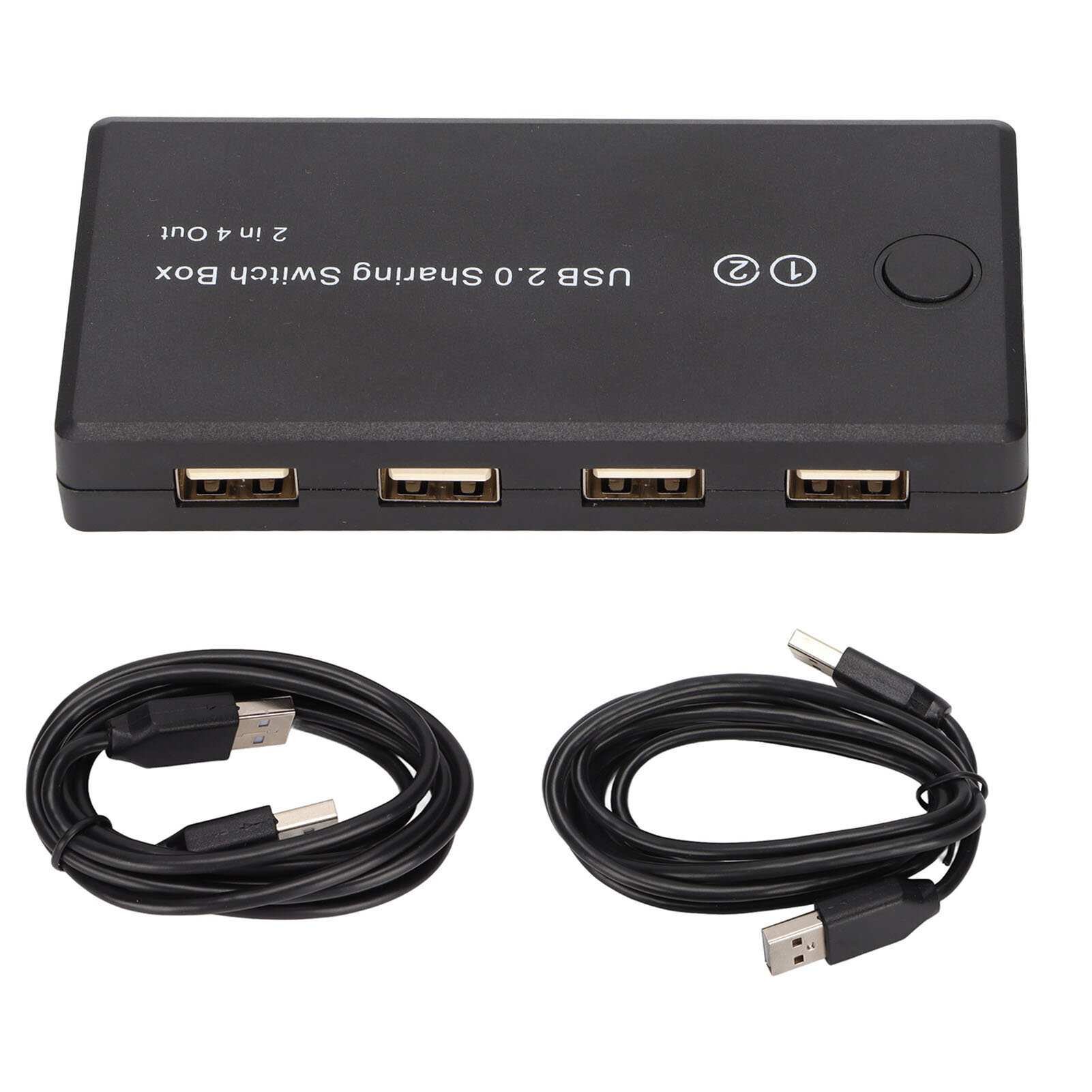 USB 2.0 Переключатель 2 входа 4 выхода Высокая совместимость Коммутатор периферии