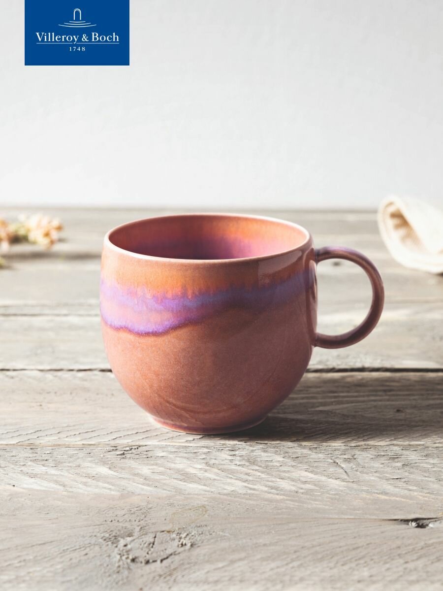 Кружка 350 мл, Perlemor Coral, like. by Villeroy & Boch, Премиум-Фарфор