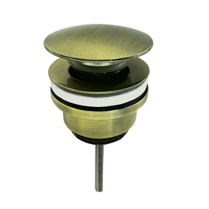 Донный клапан для раковины Clever Leo 61819, бронза