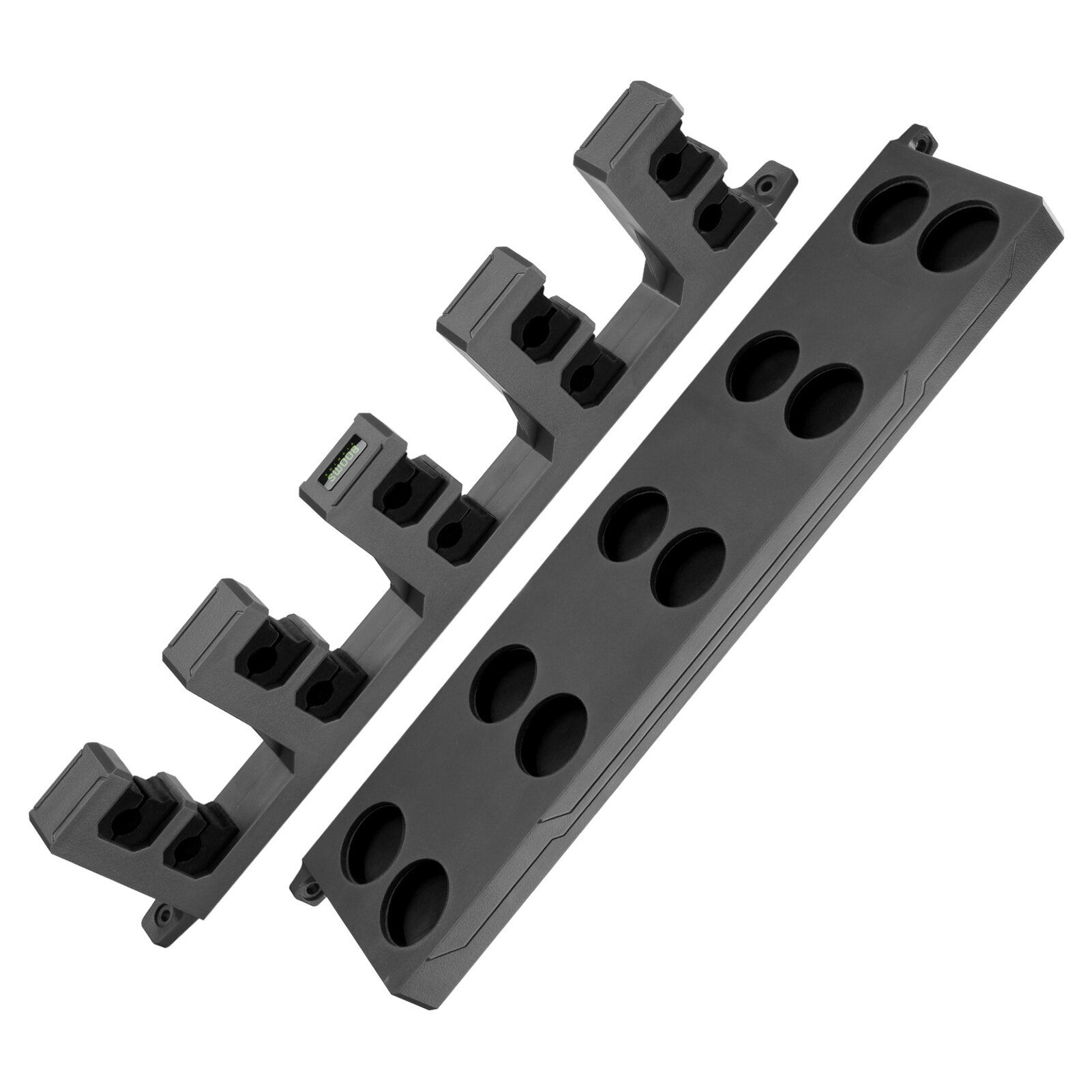 Стойка для удочек на 10 удилищ, настенная подставка для хранения рыболовных удочек.