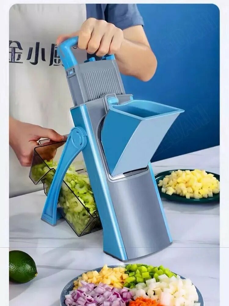 Овощерезка ручная универсальная, терка слайсер для овощей для кухни