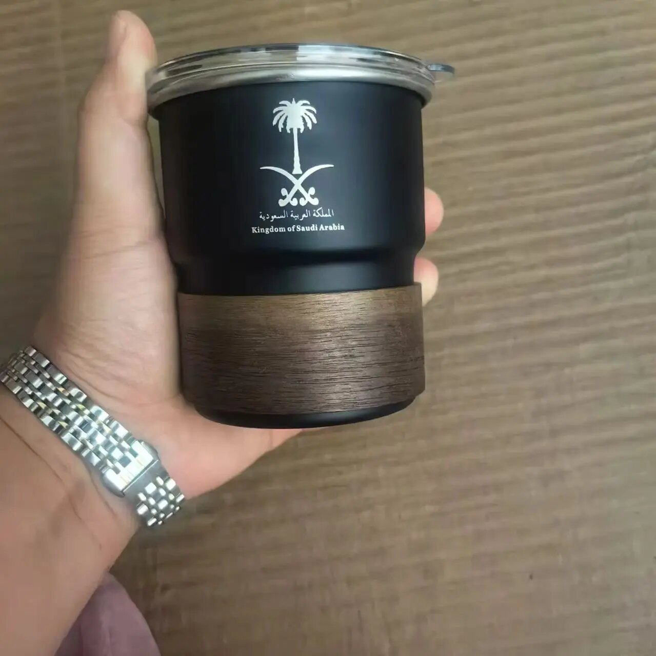 Кружка WESONT из нержавеющей стали с флагом Саудовской Аравии 300ml, Мульти, разноцветный