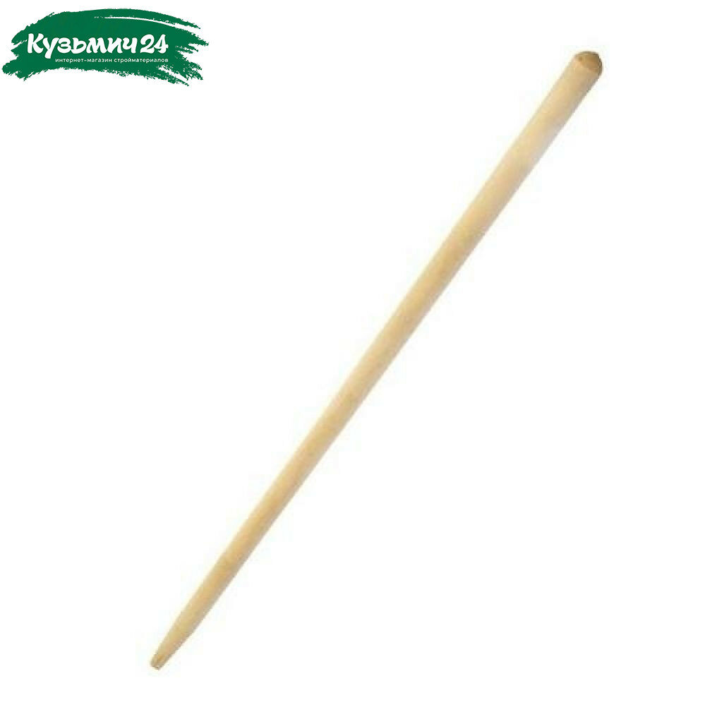 Черенок для лопат деревянный 900 мм, шлифованный под совковые и зимние лопаты