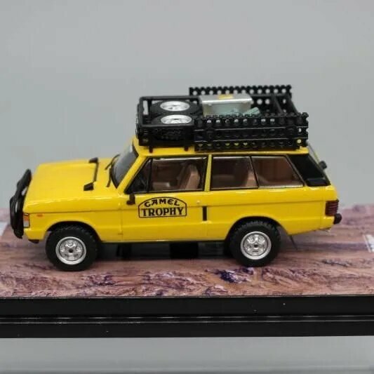 Машинка INNP64 MODELS 1/64 room Sports car Range Rover Classic Camel Cup off-road vehicle Die-cast Alloy Car Model Collection Gift