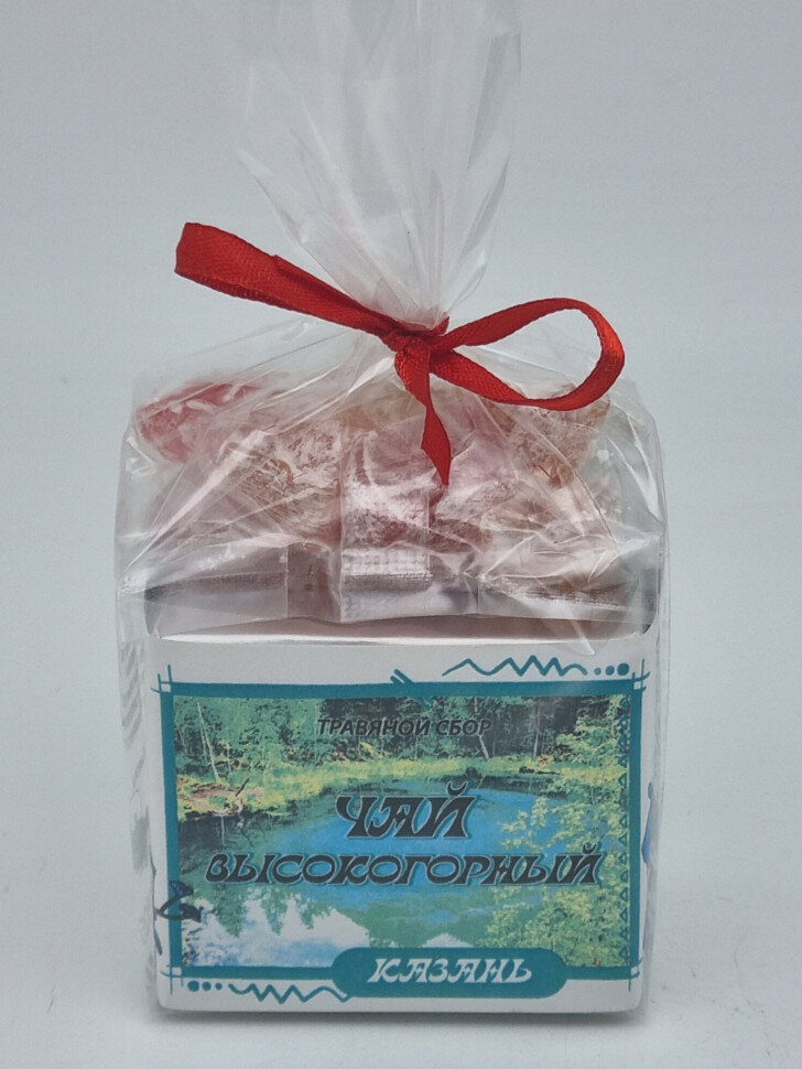 Краснополянский чай "Высокогорный" 40гр +лукум 50гр Казань