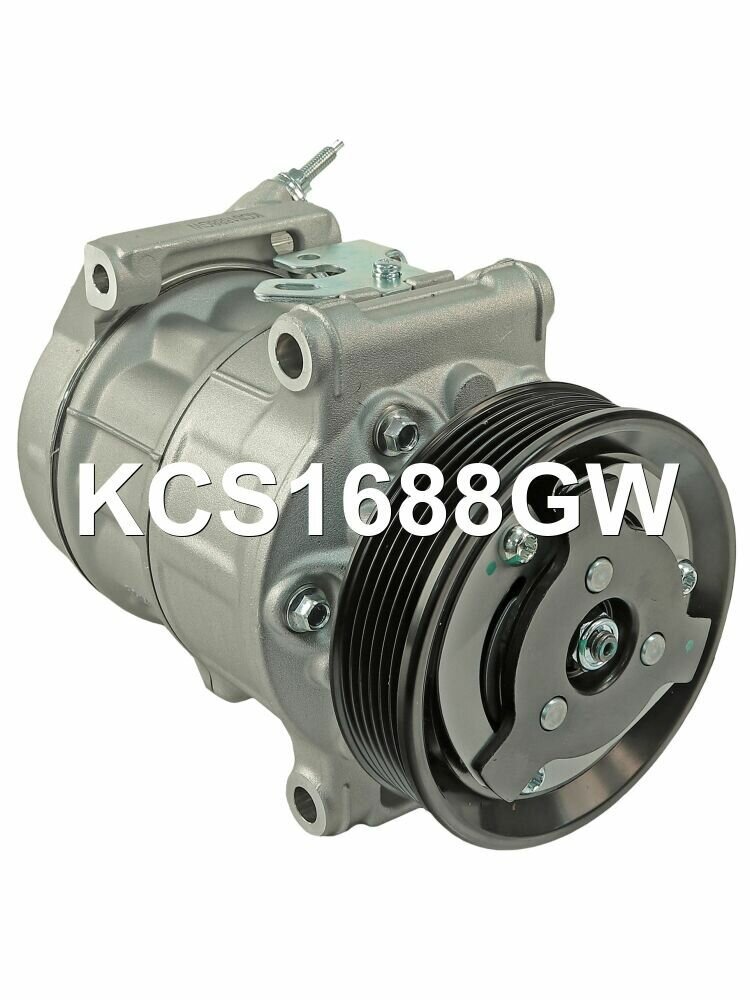 Компрессор кондиционера Krauf KCS1688GW для Opel Crossland Citroen Berlingo C4 DS3 DS4 Peugeot 2008 308 508 5008