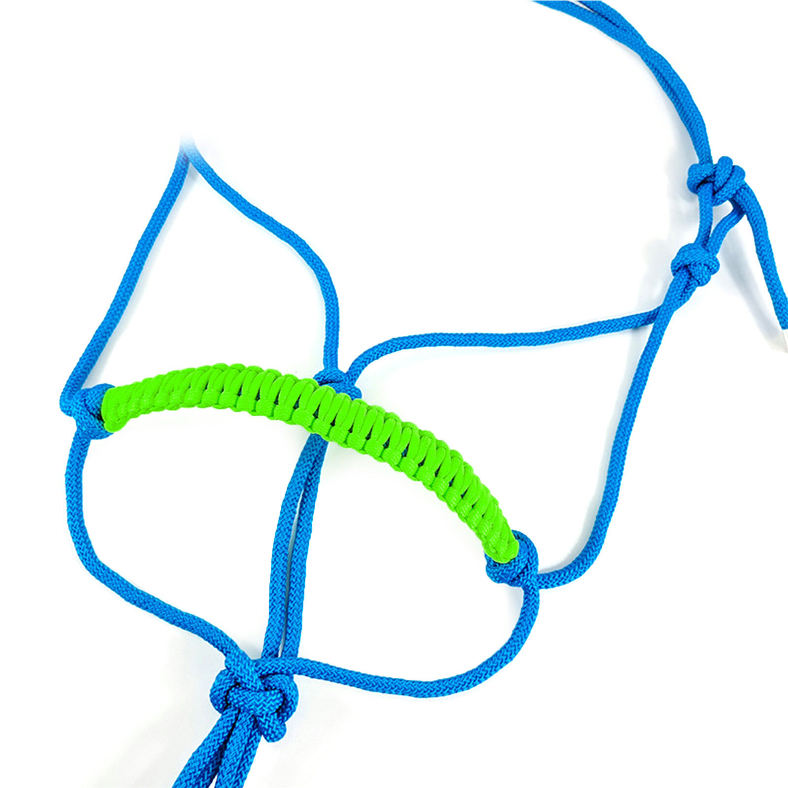 Недоуздки для лошадей с регулируемым ремнем из плетеного нейлона износостойкие