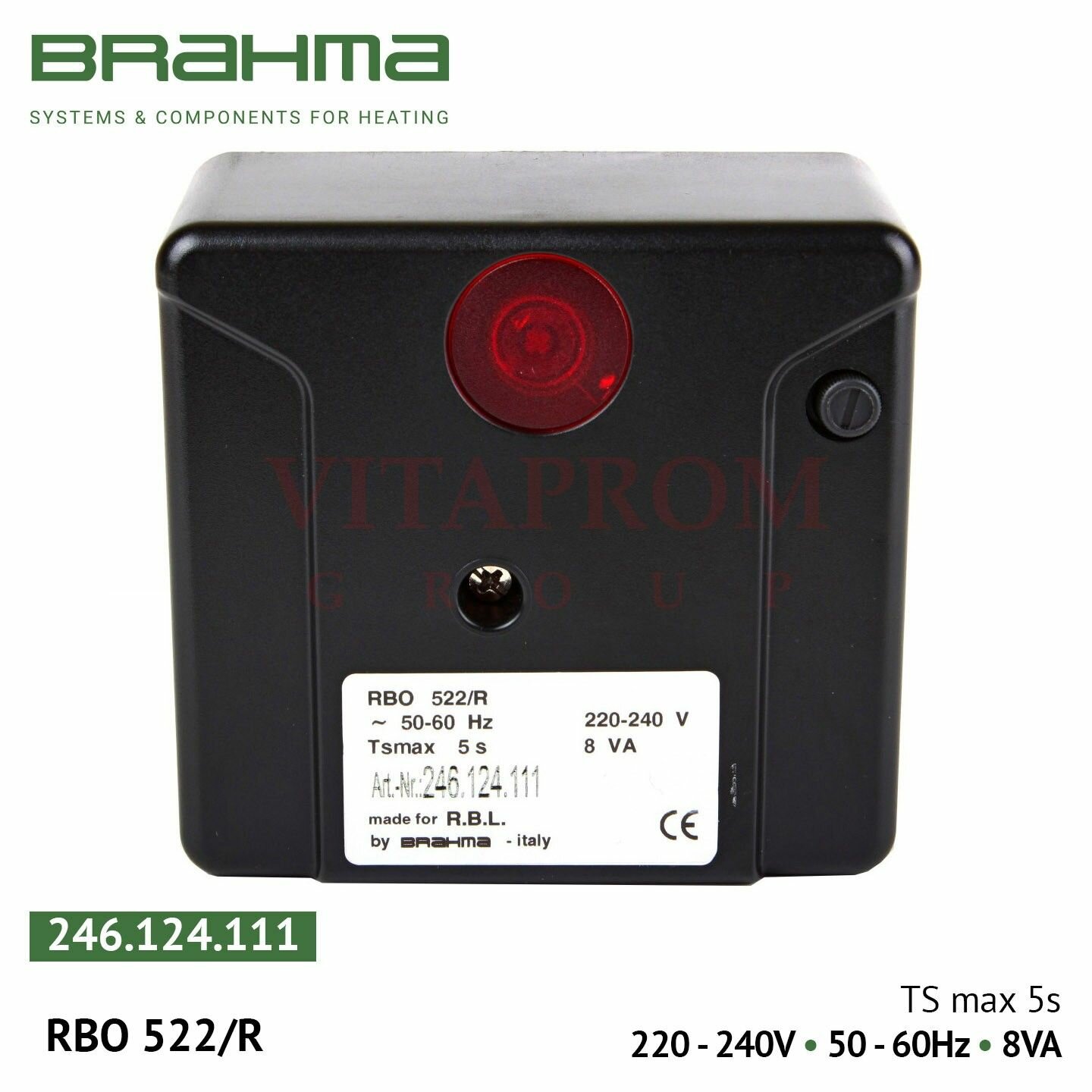 Блок управления горением Riello RBO522/R Brahma 3012487