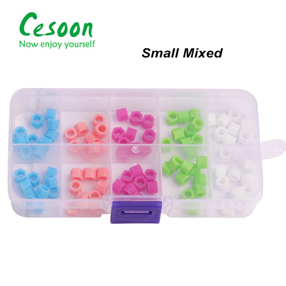 Силиконовые идентификационные браслеты Cesoon, 100 шт, 4mm Mixed Color
