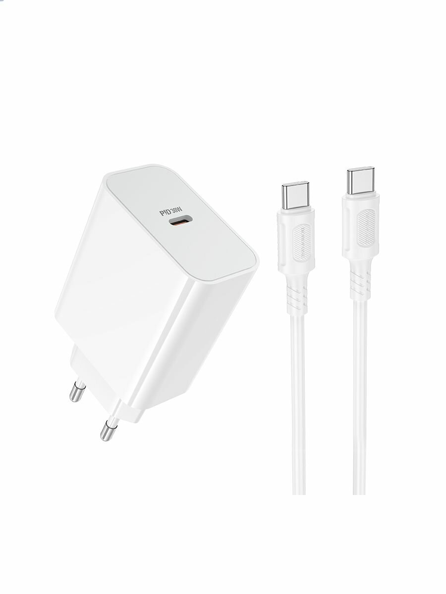 Сетевое зарядное устройство Type-C X2