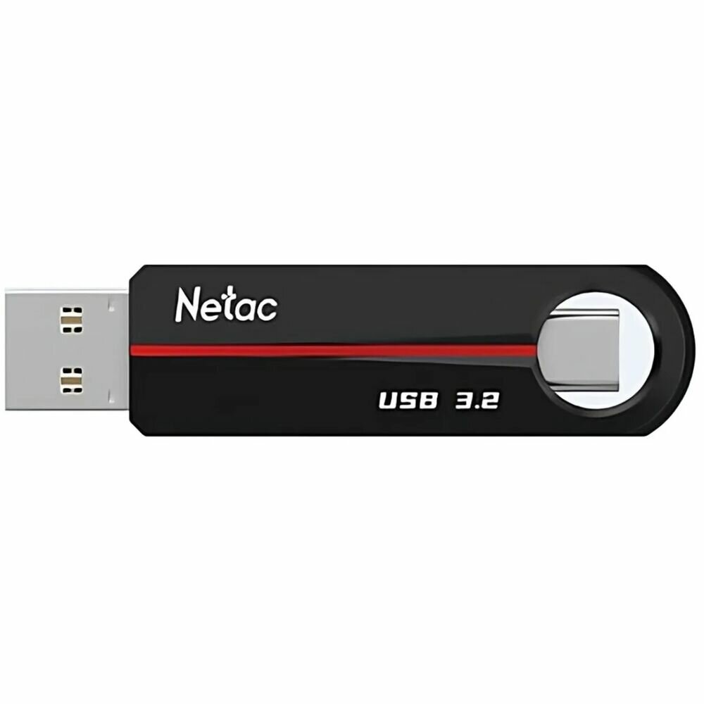 USB Flash накопитель 128GB Netac US18 ( NT03US18C-128G-32BK ) USB3.2, TypeC