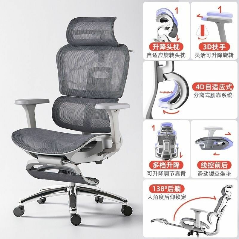 SIHOO кресло офисное Кресло руководителя сравнение Doro S100, серый