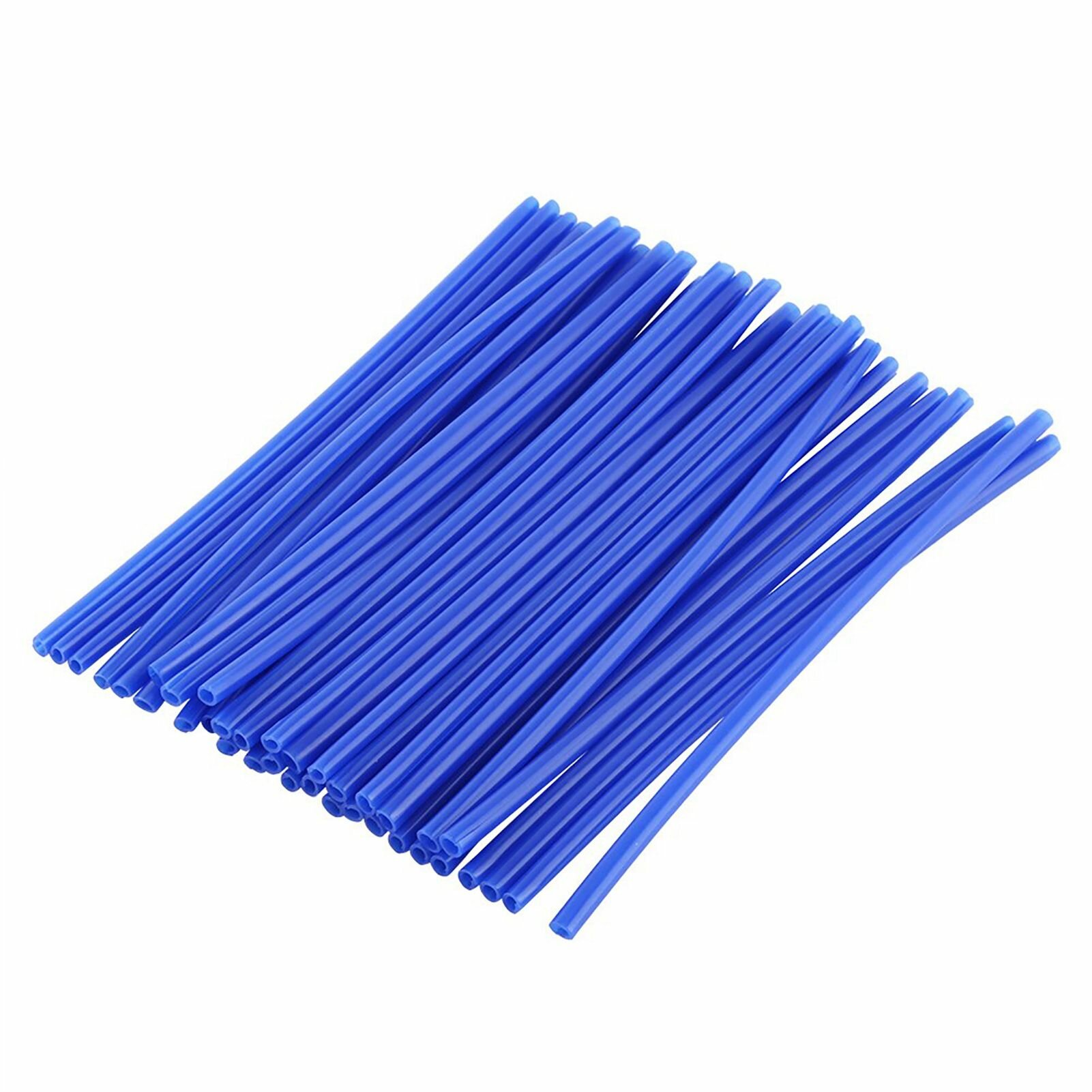 Колеса для внедорожных мотоциклов диаметром 17 см, универсальная цветная пластиковая втулка со спицами, 36 шт./упак, синий