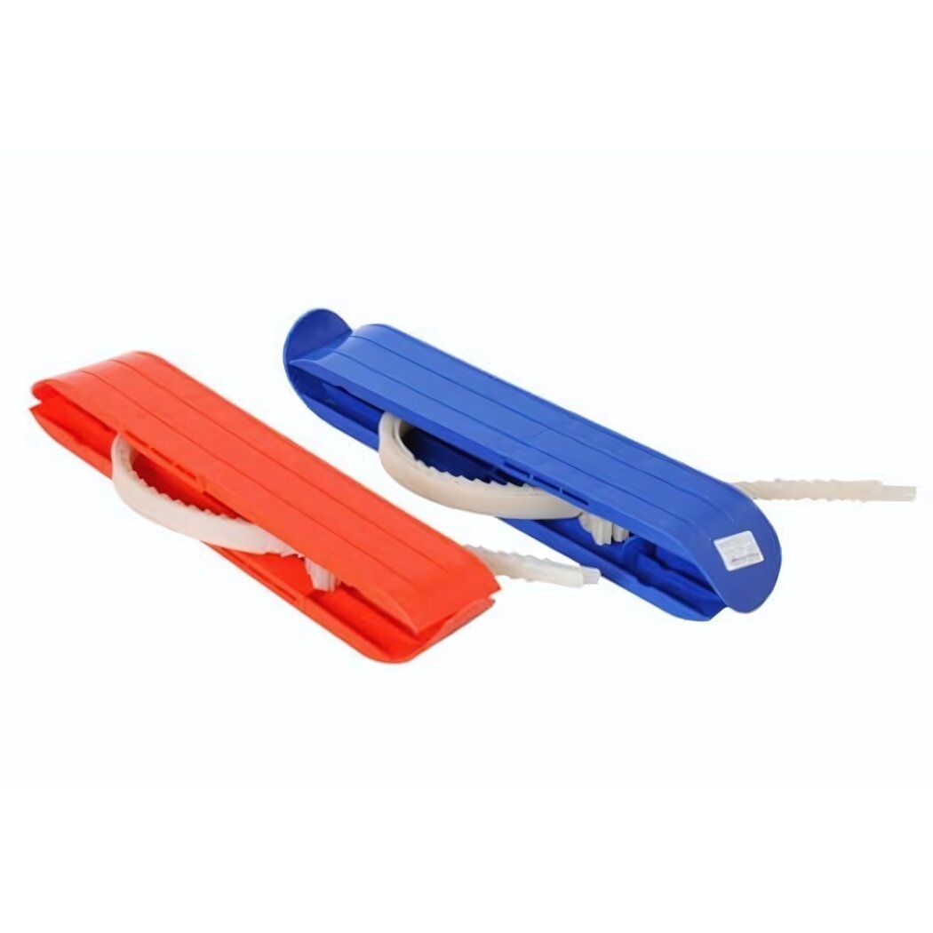 Лыжи пластиковые детские MINI с ремешком, цвета в ассортименте, легкие и прочные