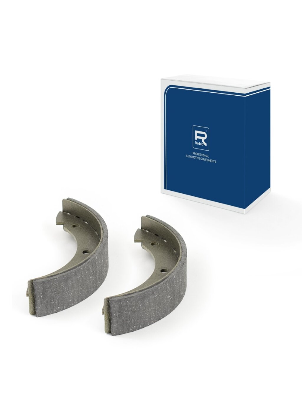 Колодки тормозные барабанные стояночного тормоза задние УАЗ "Raddo" (2 шт.)