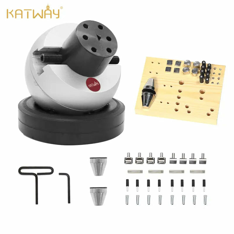 Шаровые тиски для заточки камня с 30 насадками, HH-A03A