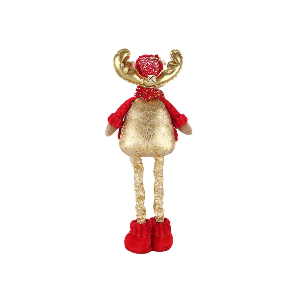 Большие рождественские куклы Санта Снеговик Олень Фигурки Украшение Детский подарок