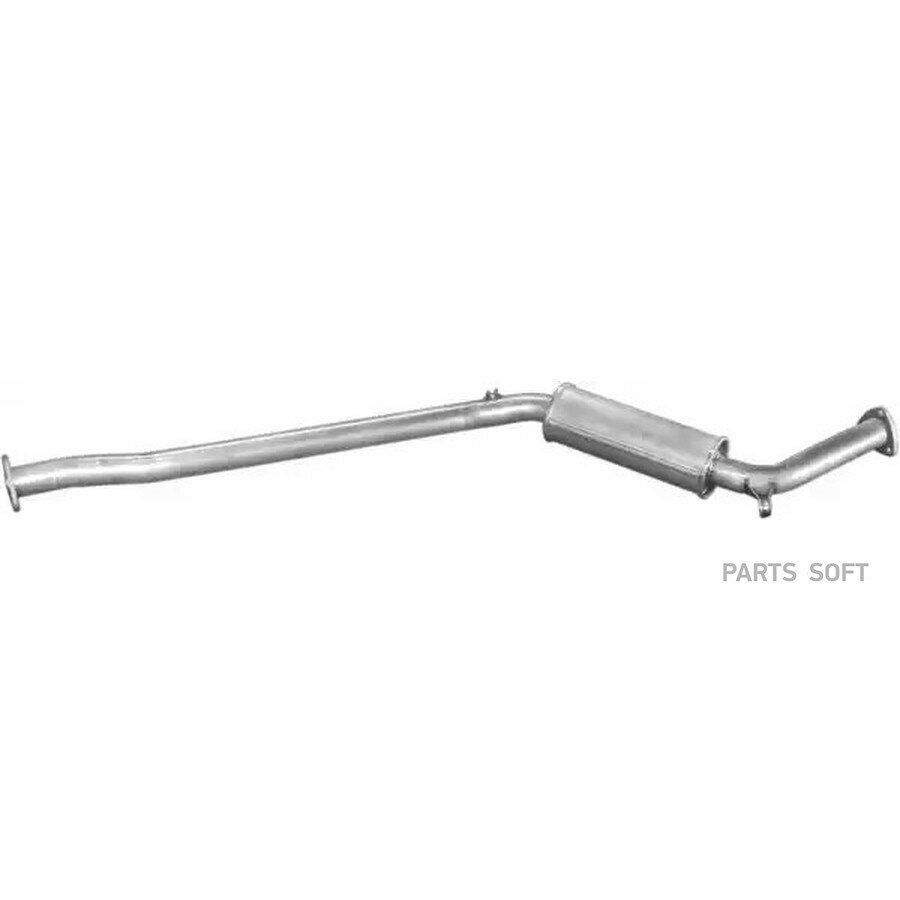 Глушитель средн часть FIAT: CROMA 87-96, LANCIA: T от официального дистрибьютора, POLMOSTROW, артикул 0736