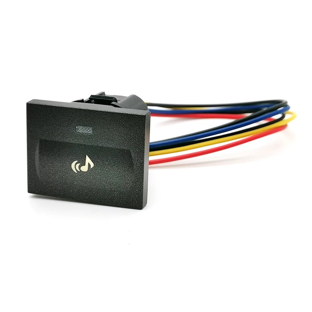 1 шт, 12 В постоянного тока, автомобильный светодиодный передний и задний дифференциал, Music