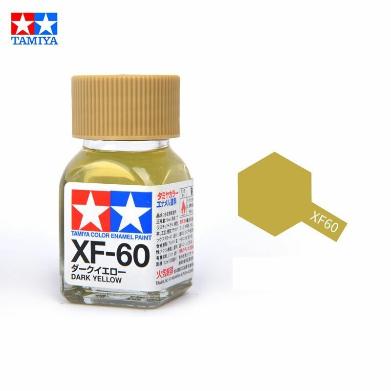 Tamiya XF1-XF85 Покраска моделей эмалированный лак матовый 10 мл