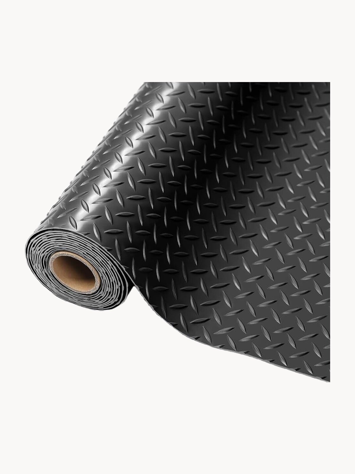 Садовая дорожка "Ёлочка" против скольжения (толщина 2 мм) черная 0,6*4 м