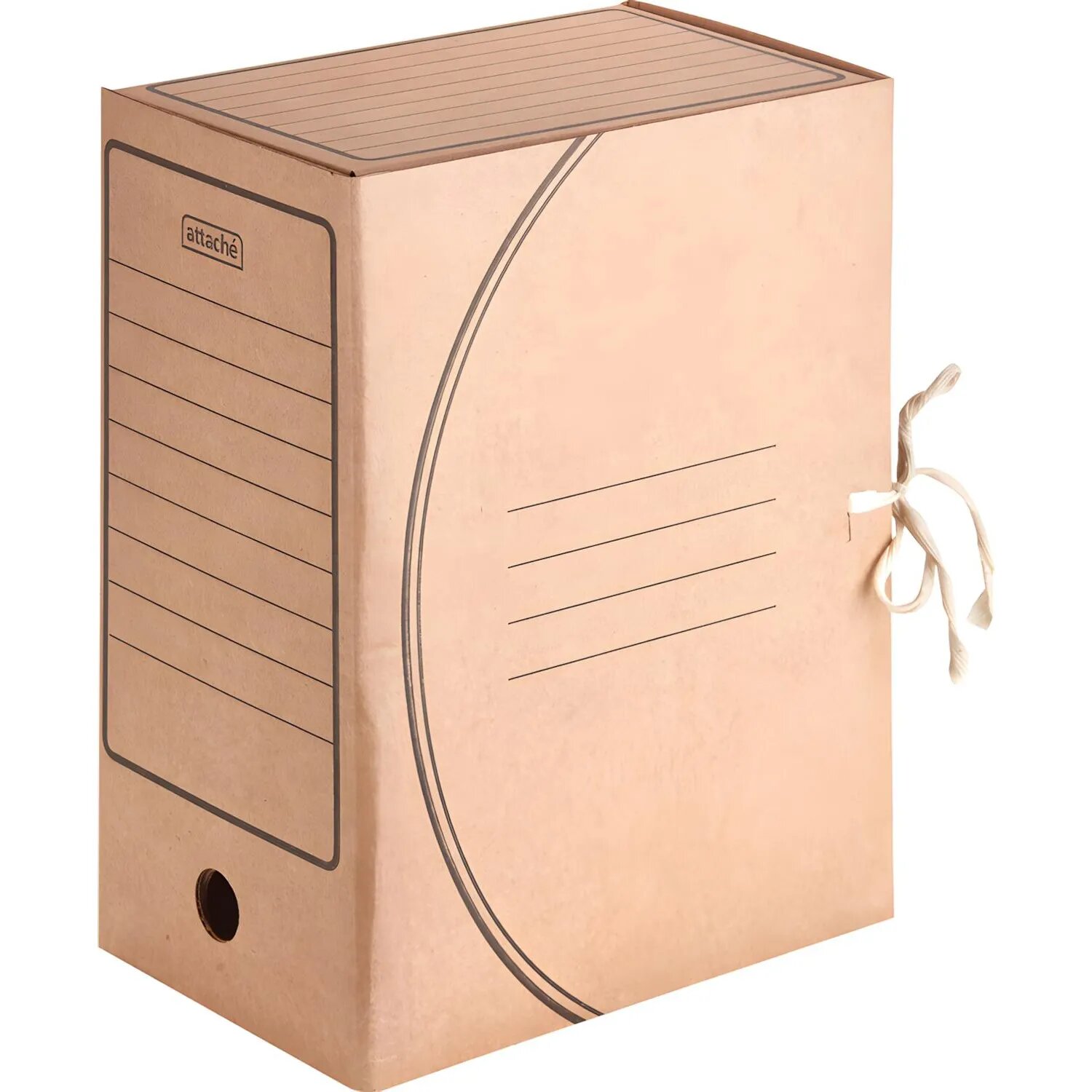 Короб архивный с завязками Attache Economy 150мм,5 шт. уп