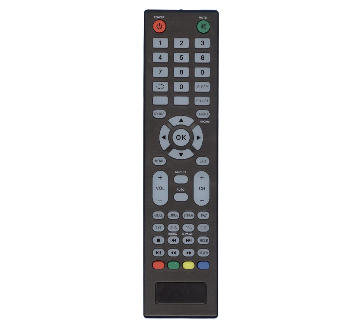 Пульт Huayu STV-LC32LT0095W, для телевизора, Supra, цвет чёрный, ИК-сигнал