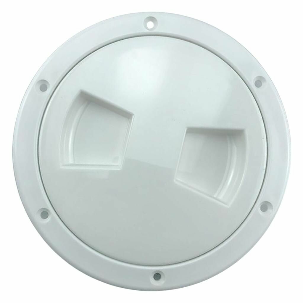 Крышки люков для лодок, - 6-дюймовый белый