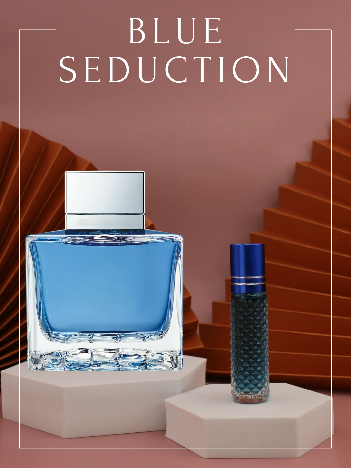 Духи масляные Blue Seduction; Timeless Perfume; Блю Седакшн роликовый флакон 8 мл