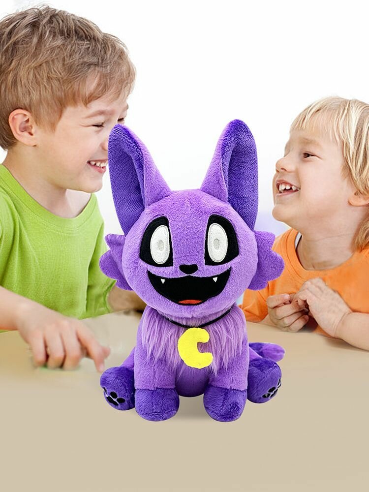 Мягкая игрушка Кэтнэп кот дремот , 33см, Catnap, Улыбающиеся Мяу-Зверьки