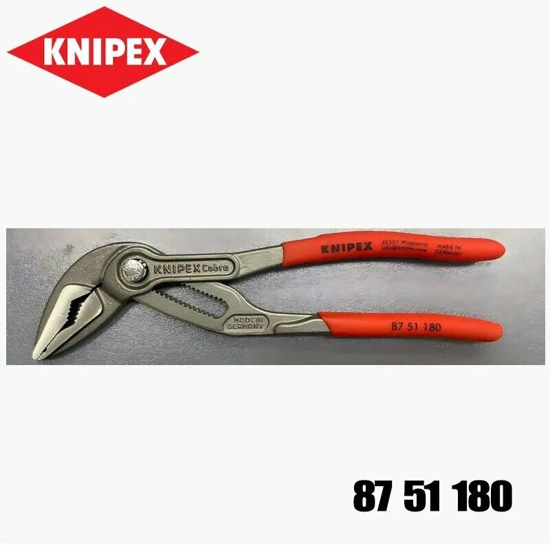 KNIPEX 87 51 180 Клипцы для водяного насоса extra-thin