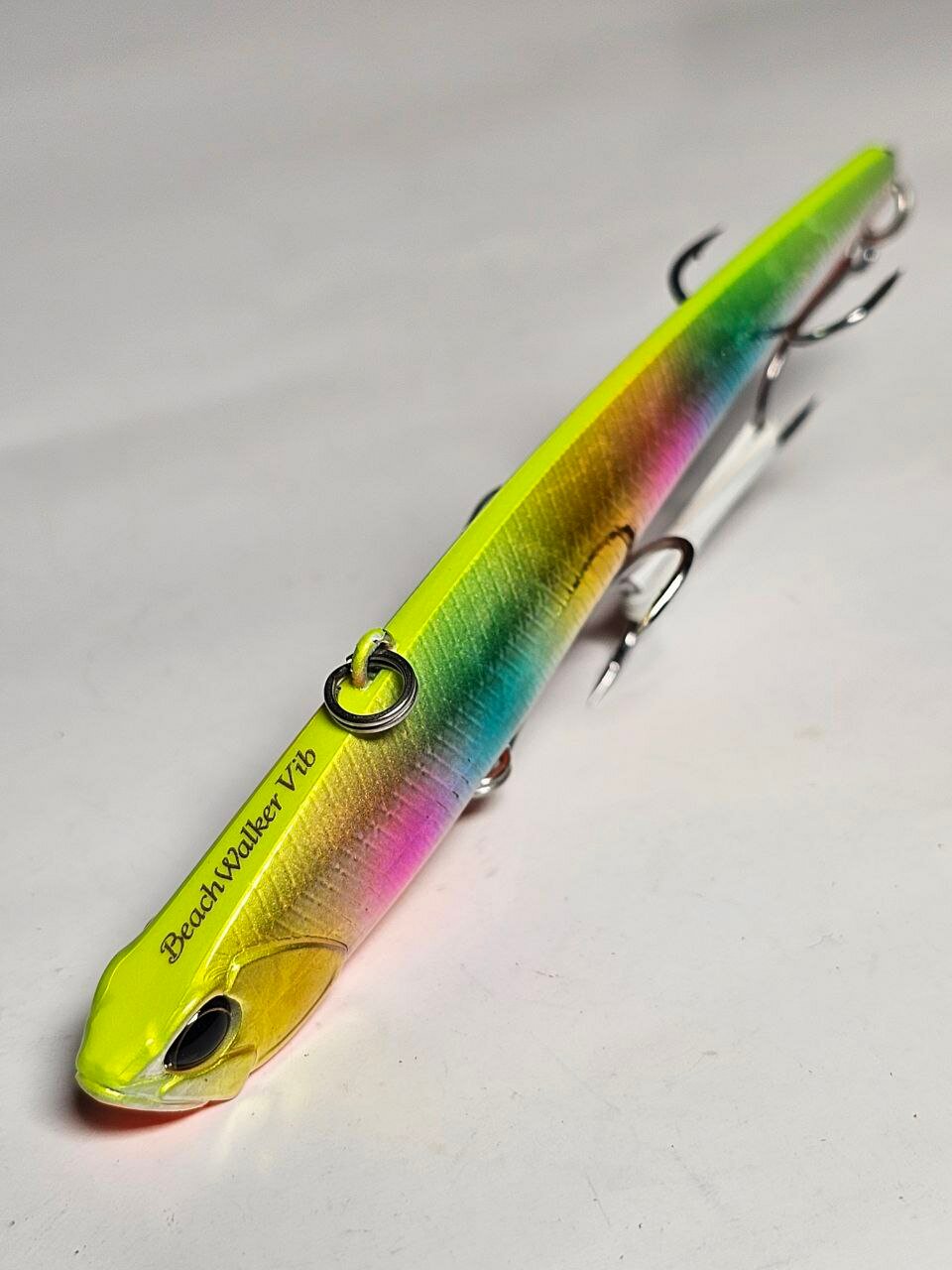 Воблер DUO "Beach Walker Vib", тонущий, для зимней рыбалки, 10см, Chart Back Candy