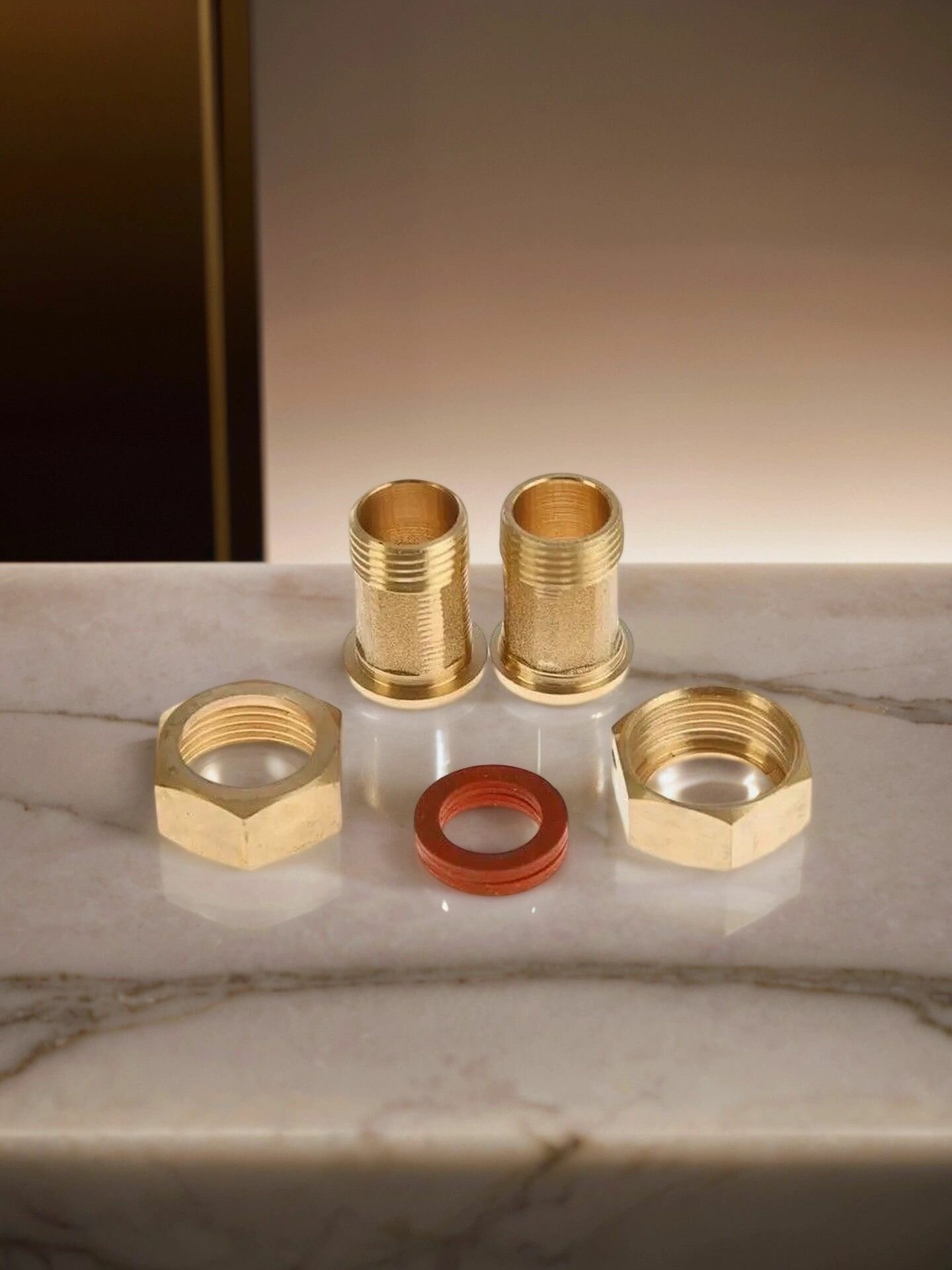 Комплект монтажный для счетчика воды Эконом ДУ-15 мм