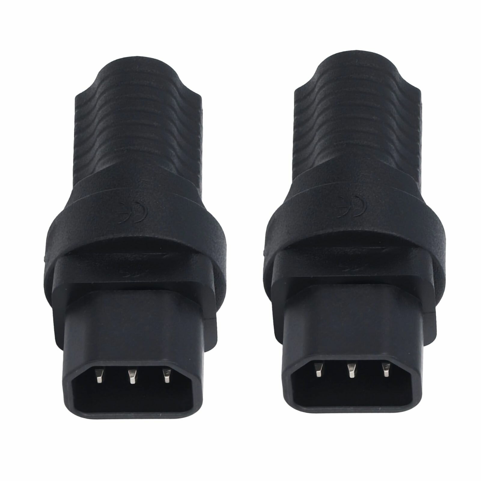 2 шт. переходник IEC320 C14 в NEMA 5-15R, для серверов, ИБП, ПК и техники